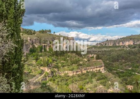 La Ciudad Encantada, Spanish natural site of calcareous or limestone ...