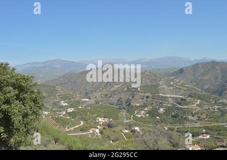 Masmullar hill a sunny day, panoramic view Stock Photo - Alamy
