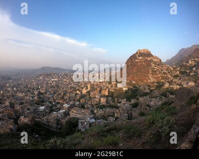 Taiz Yemen 19 June 2020 : The Yemeni city of Taiz, and the historic ...