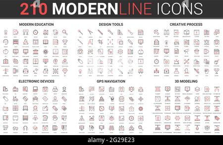 3D Modeling icon. Thin outline style design from design ui and ux icons collection. Creative 3D ...