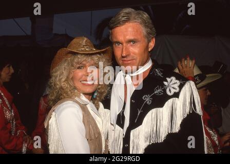 Loretta Swit and Dennis Holahan May 1988. Credit: Ralph Dominguez ...