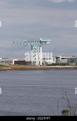Titan Clydebank, more commonly known as the Titan Crane is a 150-foot ...