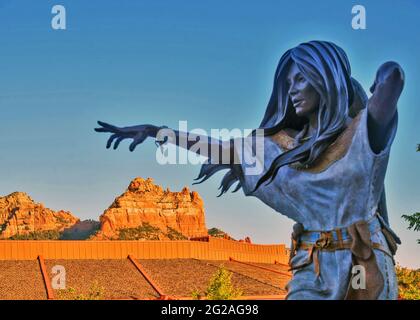 “Birdwoman: Sacagawea & Pomp” by John M. Soderberg, sculpture , Sedona ...