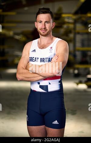 Morgan Lake during a Team GB kitting out session for the Paris Olympics ...