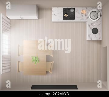 Refrigerator Top view vector illustration design Stock Vector Image ...