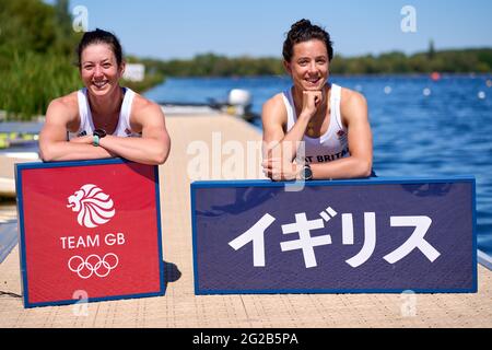 Imogen Grant, Lightweight women’s double sculls (LW2x) during the Team ...