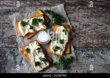 Philadelphia cheese crackers. Healthy snack. Keto diet. Keto snack ...