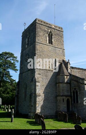 St. Mary`s Church, Chesterton, Oxfordshire, England, UK Stock Photo - Alamy