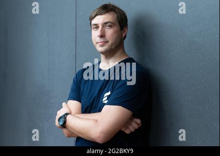 Dresden, Germany. 10th June, 2021. Georg Püschel, co-founder of ...