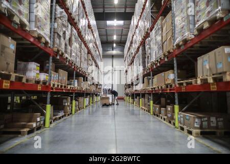 MSF logistics warehouses, Merignac, June 08, 2021. Report in the ...