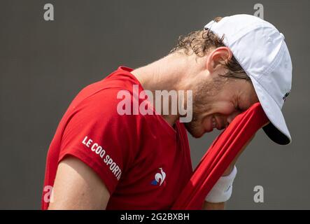 10 June 2021, Baden-Wuerttemberg, Stuttgart: Winfried Hermann (Bündnis ...