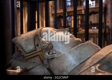 The tomb of William Courtenay, archbishop of Canterbury 1381 - 1396 ...