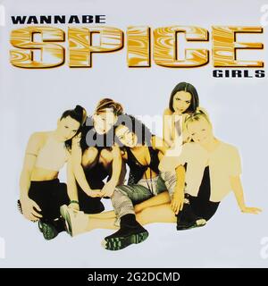 GERI,VICTORIA,EMMA.SPICE GIRLS.POP GROUP ''SPICE GIRLS''.21/05/1997 ...