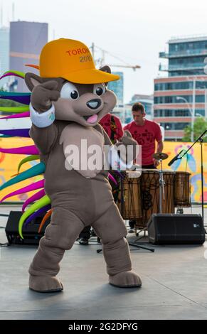 Pachi the Porcupine, Mascot of 2015 Pan Am & Parapan Am Games, Toronto ...