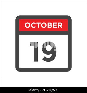 19th day of the month icon. Event schedule date. Calendar date sale 3d ...