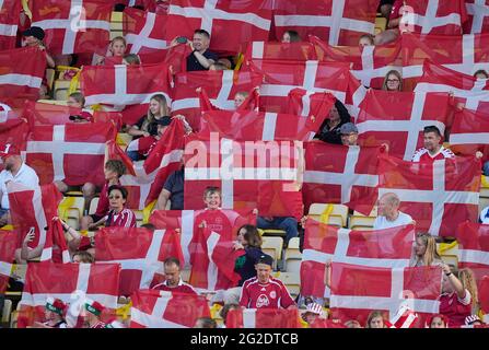Horsens Stadium, Horsens, Denmark. 10th June, 2021. Denmark's Pernille ...