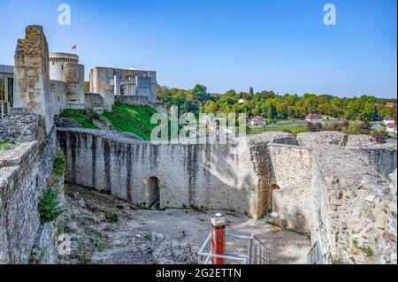 Falaise Castle Normandy France Stock Photo - Alamy