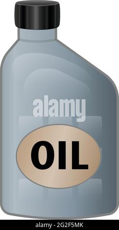 lubricant motor oil cartoon vector illustration Stock Vector Image ...