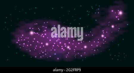 Mystic shiny star with sparkles Stock Vector Image & Art - Alamy
