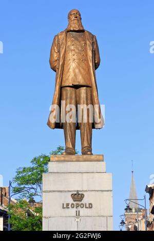 Leopold II (1835 - 1909) was the second King of the Belgians from 1865 ...
