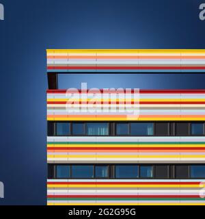 Colorful House Facade In Berlin Stock Photo - Alamy