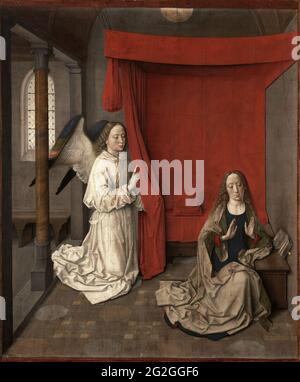 The Annunciation - Dirk Bouts Stock Photo - Alamy