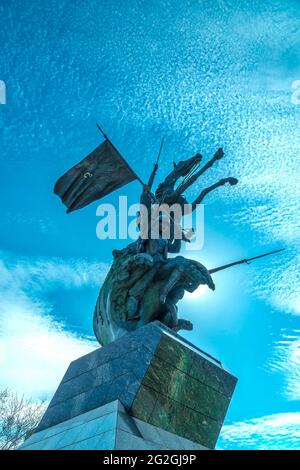 General Jozef Haller, Polish Army and Blue Army, WW1 Stock Photo - Alamy