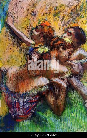 Four Dancers 1902 by Edgar Degas Stock Photo - Alamy