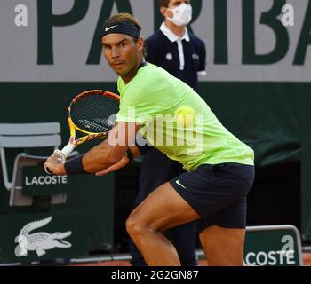 Paris, Fra. 11th June, 2021. Paris, Roland Garros, French Open Day 13 ...