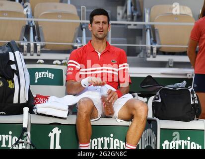 Paris, Fra. 11th June, 2021. Paris, Roland Garros, French Open Day 13 ...