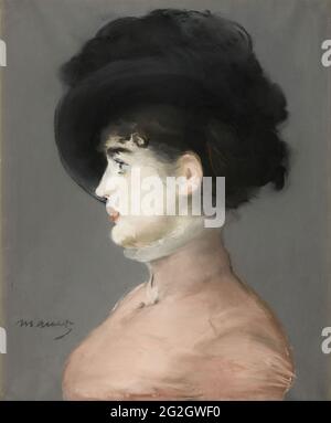 Edouard Manet - Irma Brunner Stock Photo - Alamy