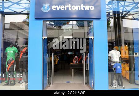 Liverpool Football Club Official Shop Eastgate Street Chester UK Stock ...