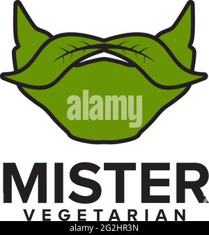 moustache logo vector Stock Vector Image & Art - Alamy