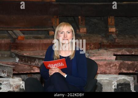 Pressekonferenz zum Lausitz-Festival 2021 in der Stadthalle mit Sarah ...