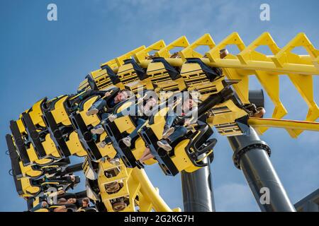The Ride and Rollercoasters of Fantasty Island Amusement / Theme Park ...