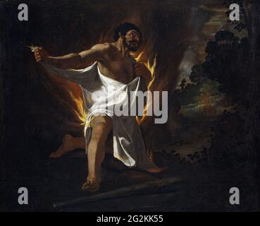 Francisco De Zurbaran - the Death of Hercules Stock Photo - Alamy
