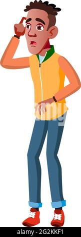 Cartoon of college student lost on campus Stock Vector Image & Art - Alamy
