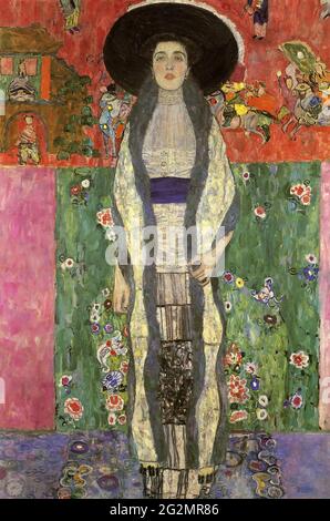 Portrait of Adele Bloch-Bauer II 1912 by Gustav Klimt Stock Photo - Alamy