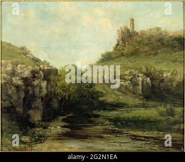 The Source at Ornans 1873 by Gustave Courbet Stock Photo - Alamy