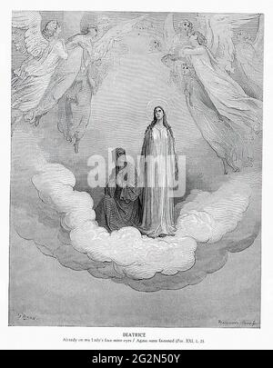 Beatrice II by Gustave Dore Stock Photo - Alamy