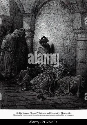 Gustave Doré - Emperor Alexius Iv Poisoned Strangled Mourzoufle Stock ...