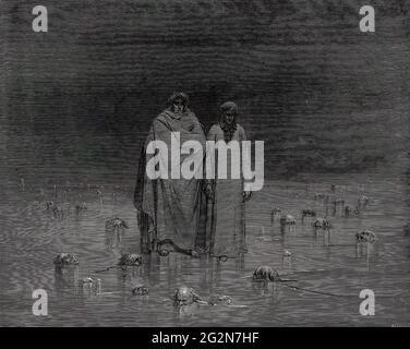 The Inferno, Canto 32 by Gustave Dore Stock Photo - Alamy