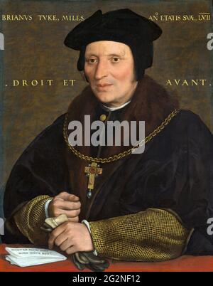 Brian Tuke, by Hans Holbein the Younger Stock Photo - Alamy