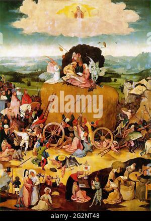 Hieronymus Bosch. Central Panel Of Triptych The Garden Of Earthly ...