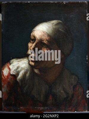 Honoré Daumier - Head of Pasquin Stock Photo - Alamy