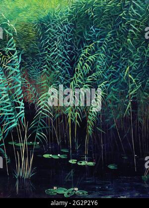 Levitan Isaac - Water Lilies Stock Photo - Alamy