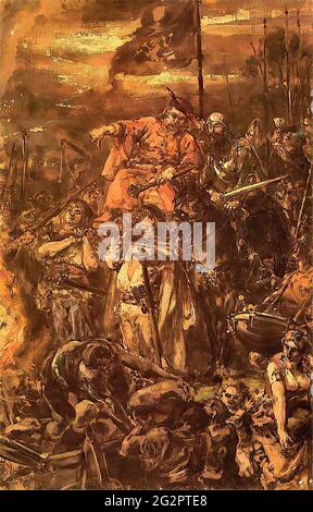 Jan Zizka by Jan Matejko Stock Photo - Alamy