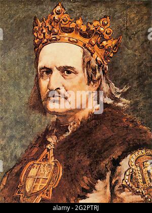 Wladyslaw Jagiello by Jan Matejko Stock Photo - Alamy