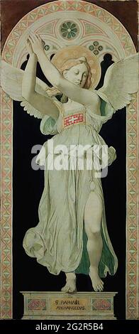 Cardboard for the windows of the Chapel of St. Ferdinand St. Raphael ...