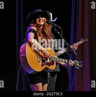 NBC The Voice contestant county music artist Savanna Chestnut performs ...